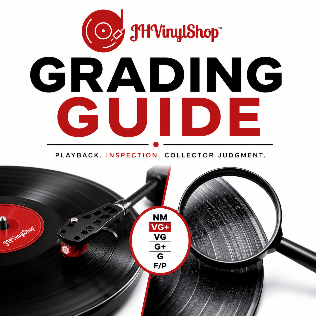 Grading Guide - JHVinylShop | Collectible Vinyl Records, Rare Pressings ...